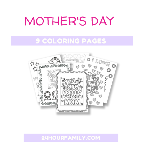 The Ultimate Mother's Day Bundle (33+ Pages) – 24hourprintables.com