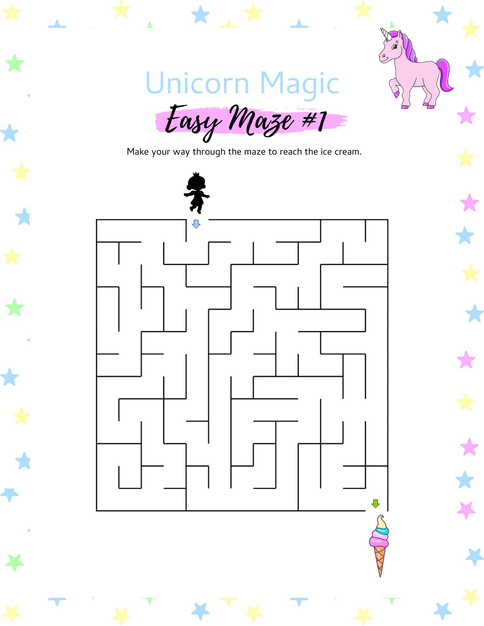 Unicorn Games and Coloring Pages with Solutions (92 Pages Total ...