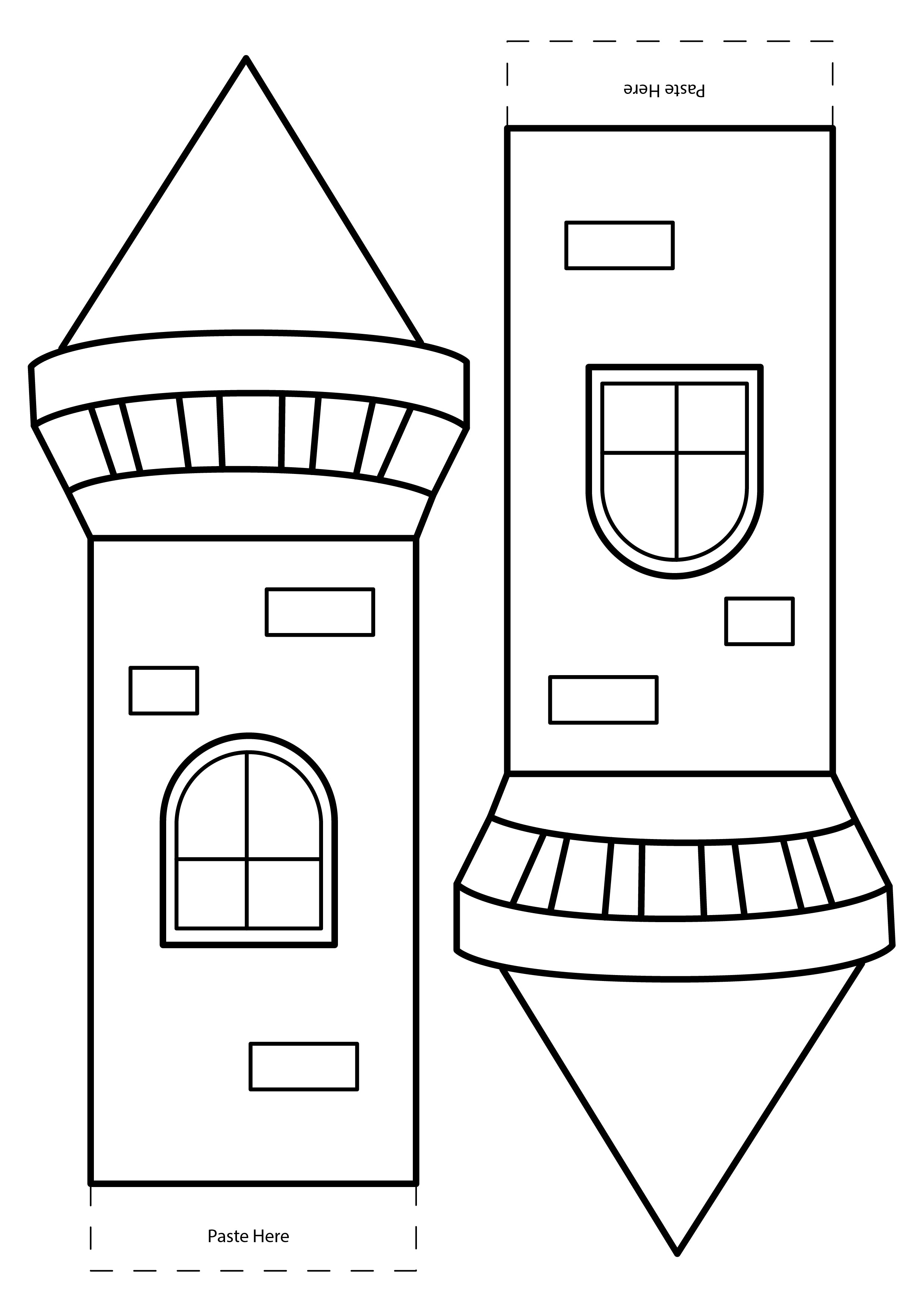 Castle PlayLand Printable Set – 24hourprintables.com