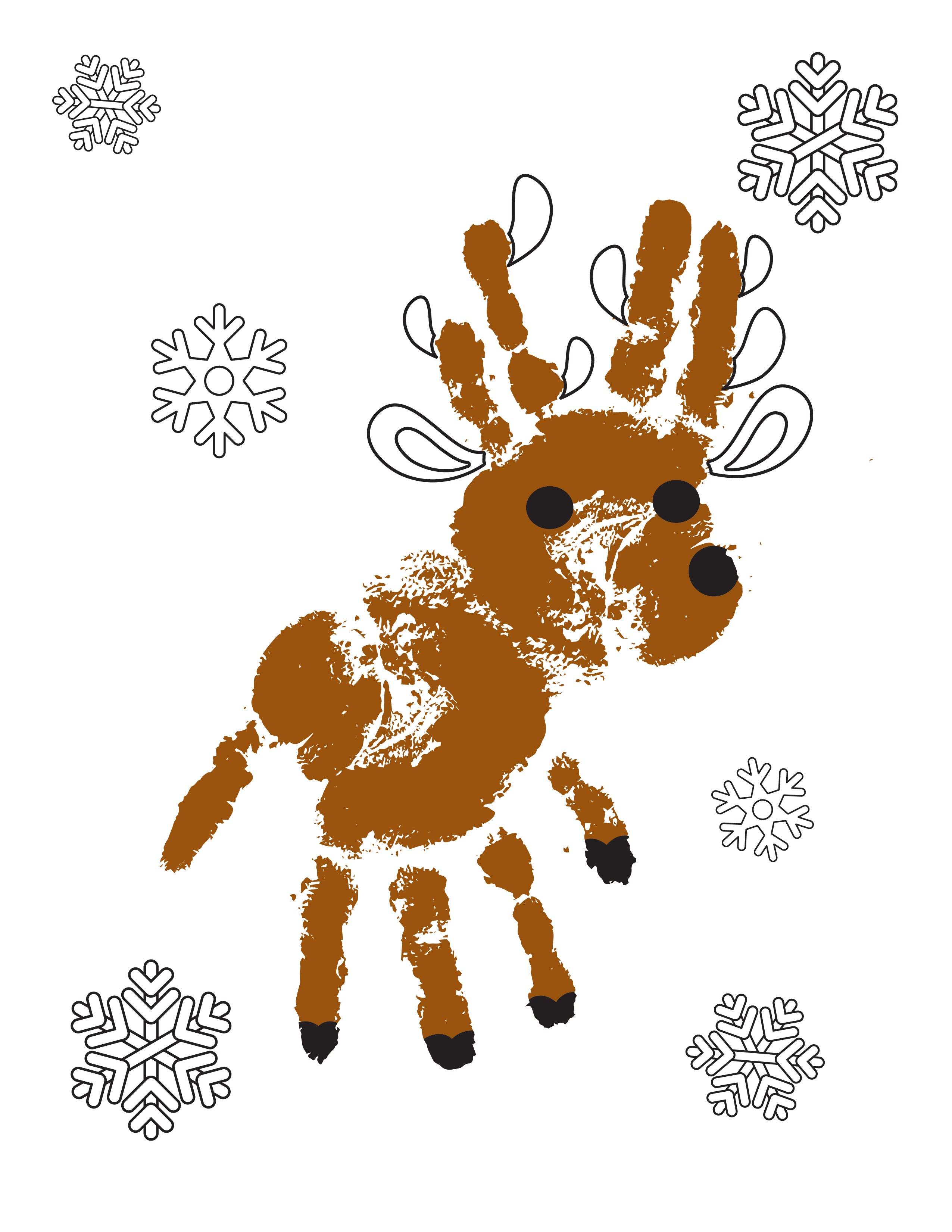 Ultimate Handprint and Footprint Art Bundle (Includes 72 Pages ...