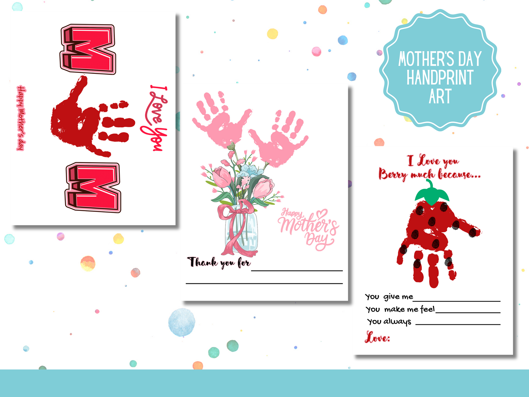 Mother's Day Printable Gift Bundle – 24hourprintables.com