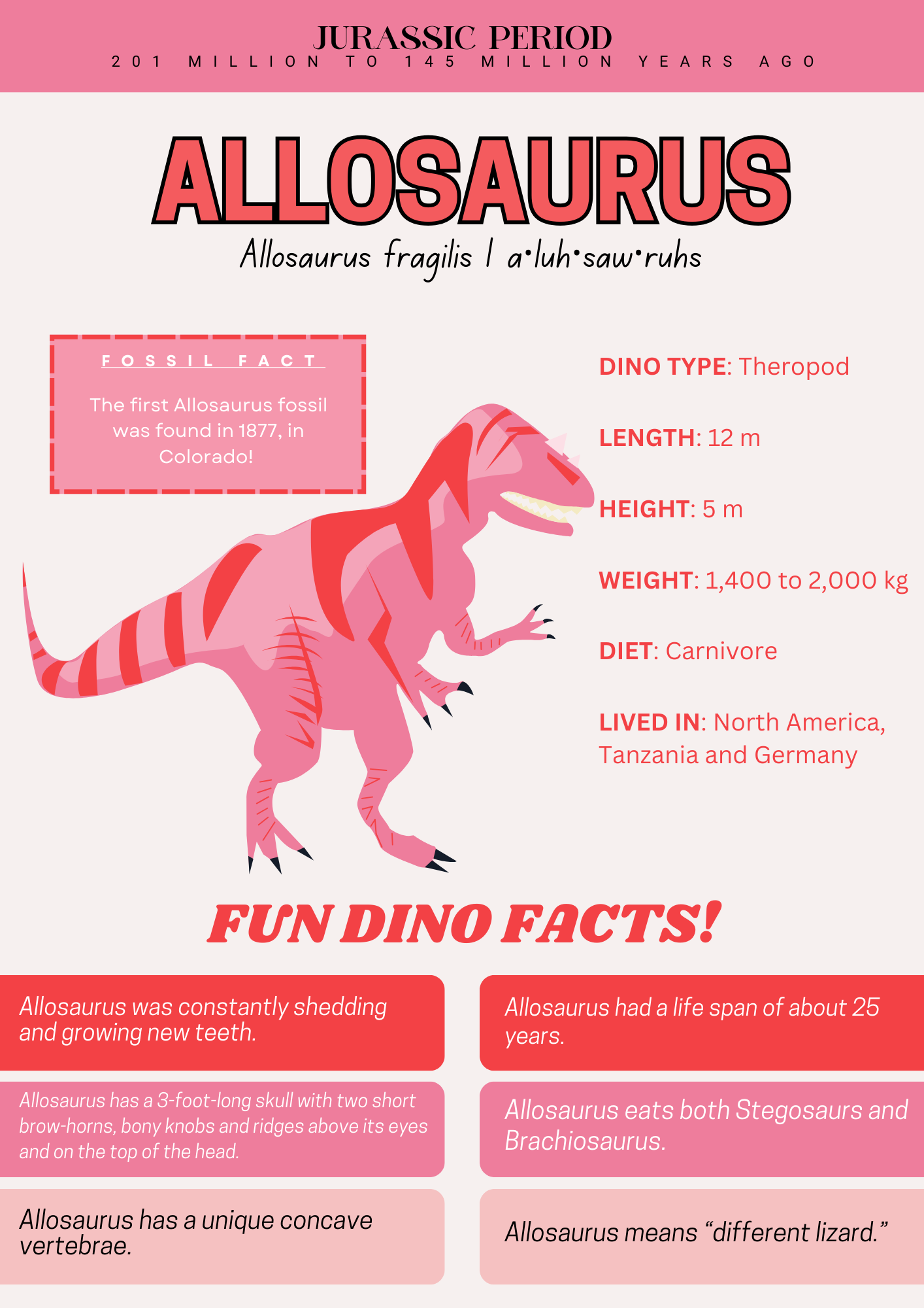 Let's Study Dinosaurs Printable Book – 24hourprintables.com