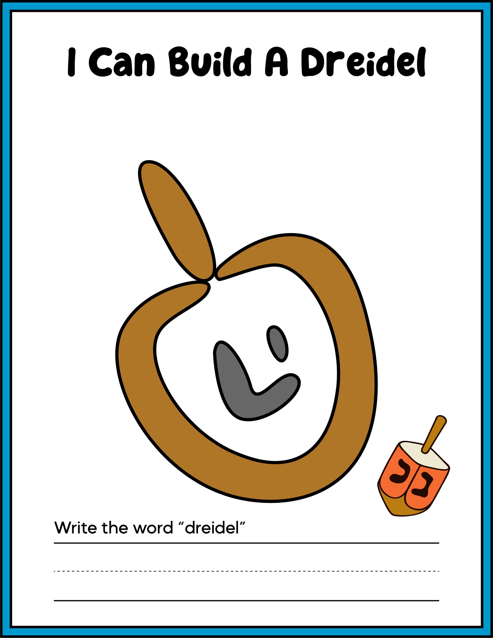 Hanukkah Playdough Mats – 24hourprintables.com