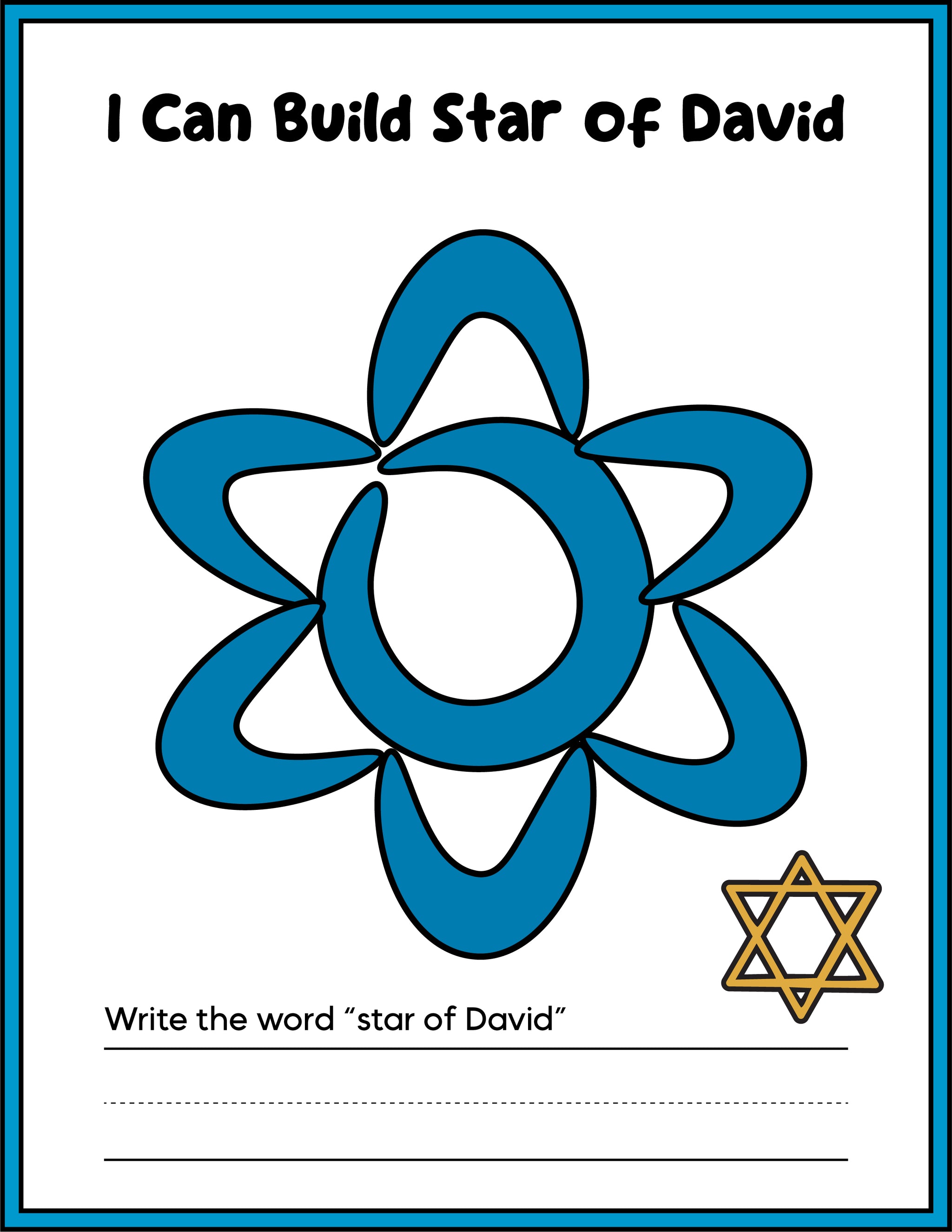 Hanukkah Playdough Mats – 24hourprintables.com