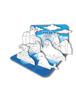 Printable Polar Diorama (6 Pages) – 24hourprintables.com