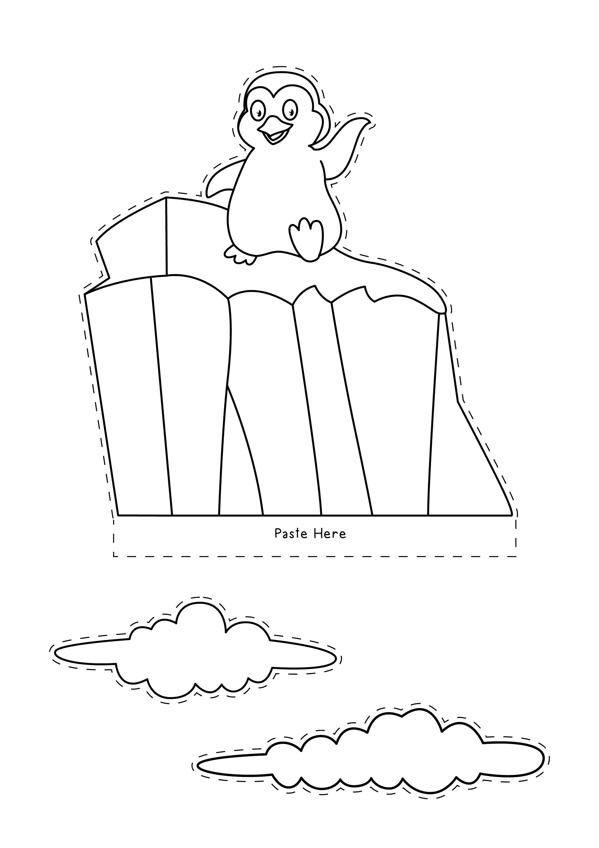Printable Polar Diorama (6 Pages) – 24hourprintables.com