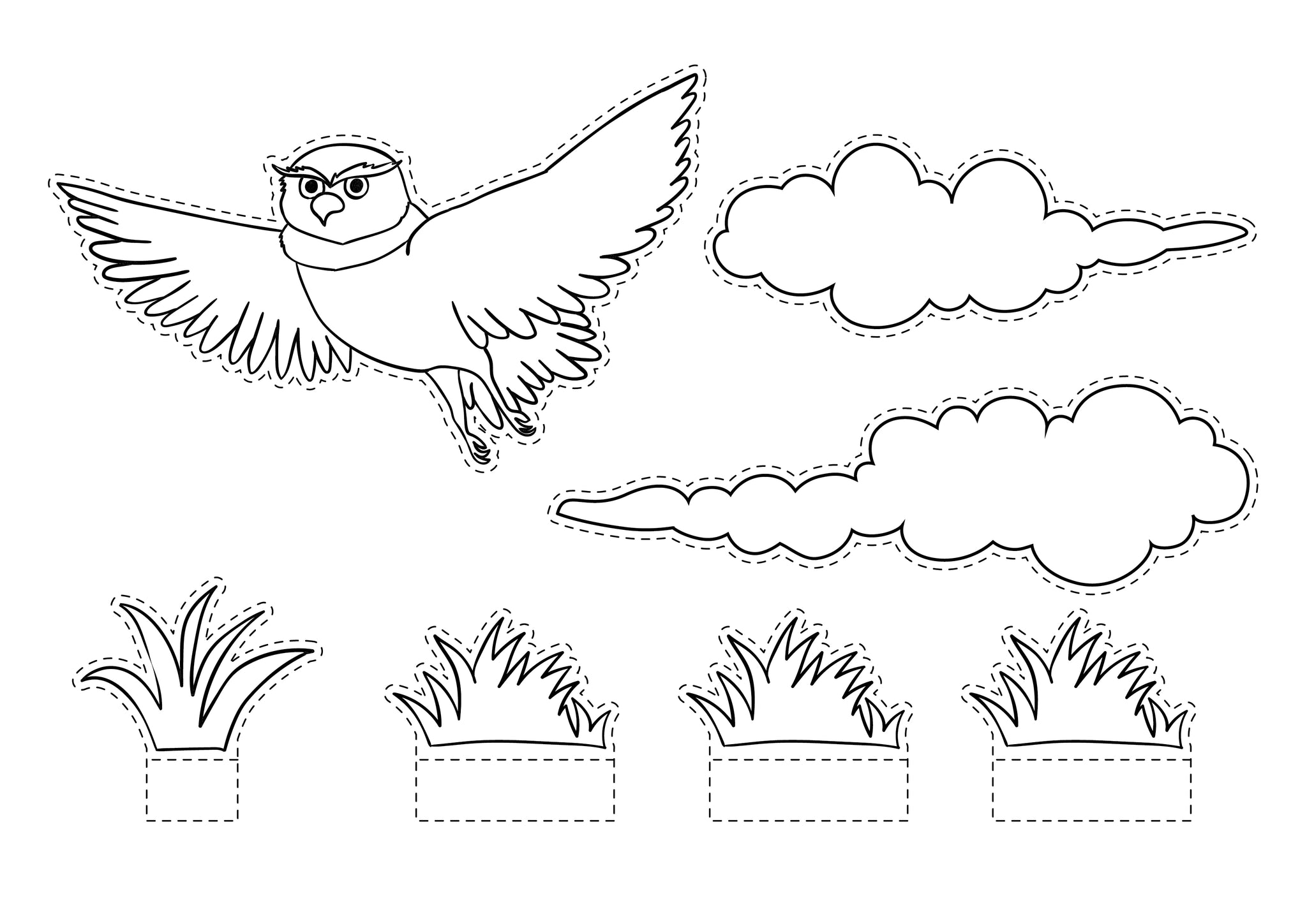 Tundra Biome Printable Diorama (7 Pages) – 24hourprintables.com