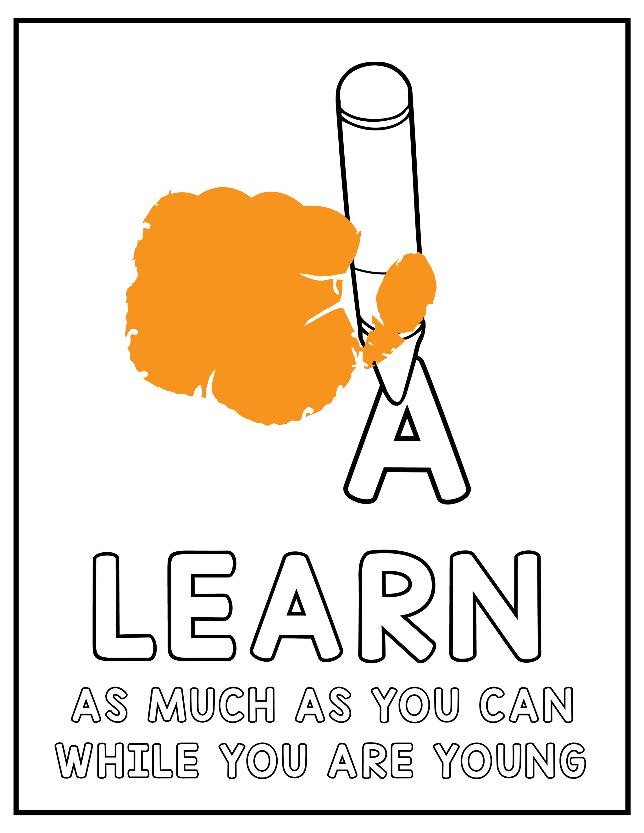 Back to School Handprint Art (10 Pages) – 24hourprintables.com