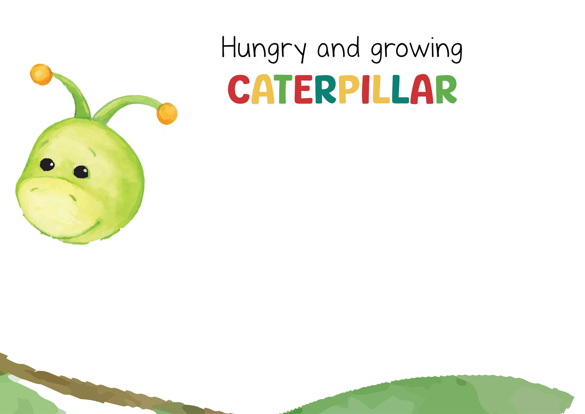 Butterfly Life Cycle Handprint and Fingerprint Art – 24hourprintables.com