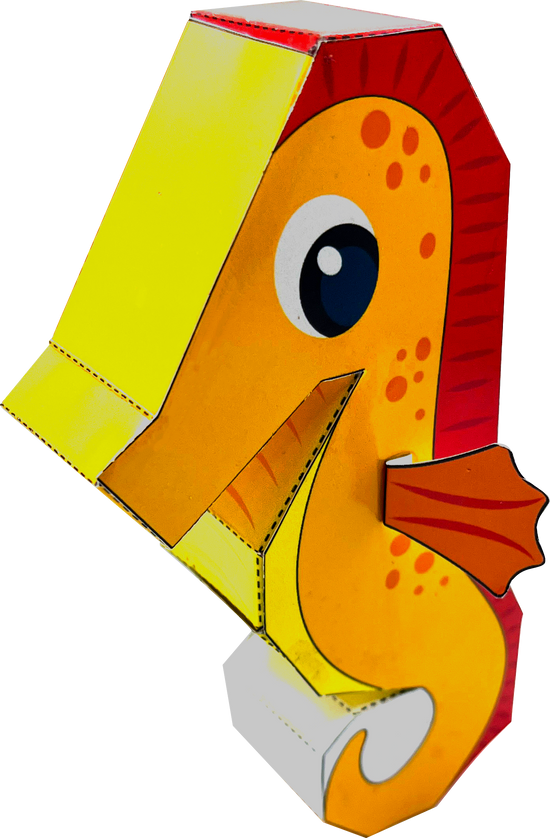 3-D Ocean Animals Cut-outs Printable – 24hourprintables.com