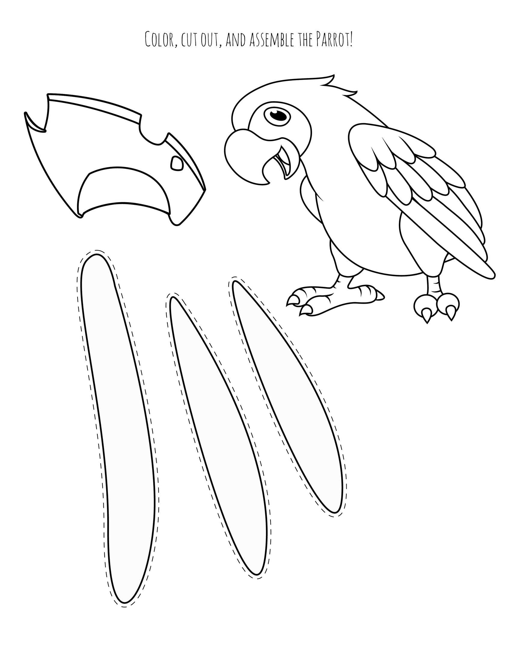 Pirate Pretend Play Printable Pack (13 Pages) – 24hourprintables.com