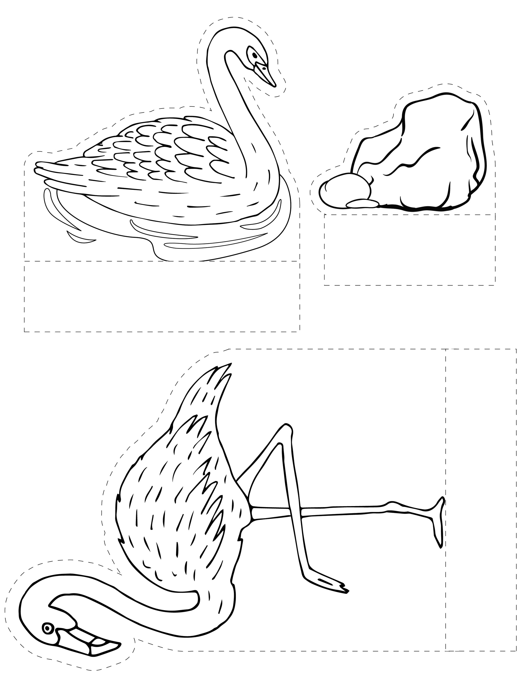 Pond Diorama Printable (8 Pages) – 24hourprintables.com